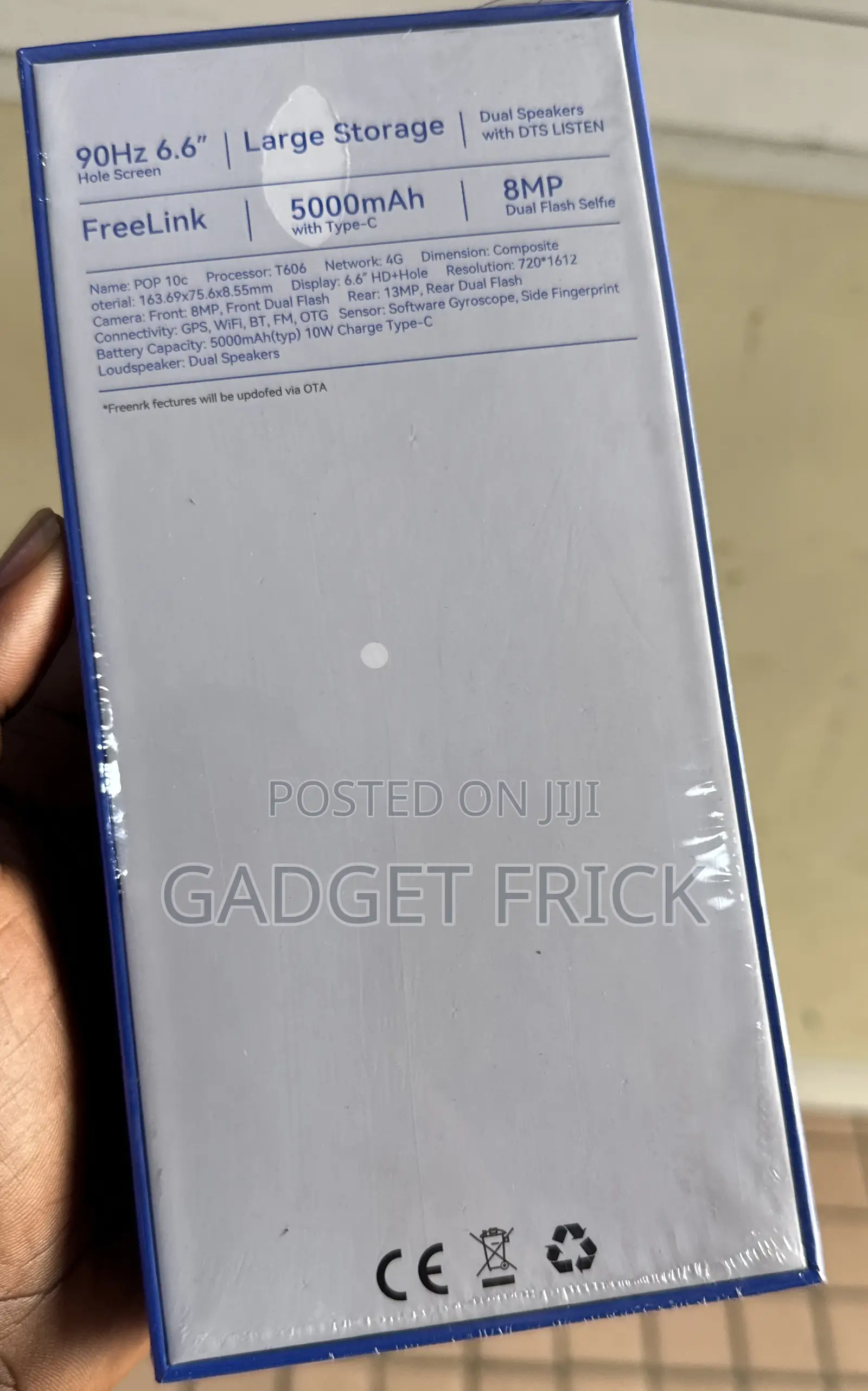 New Tecno Pop 10C 64 GB Black in Accra Metropolitan - Mobile Phones ...