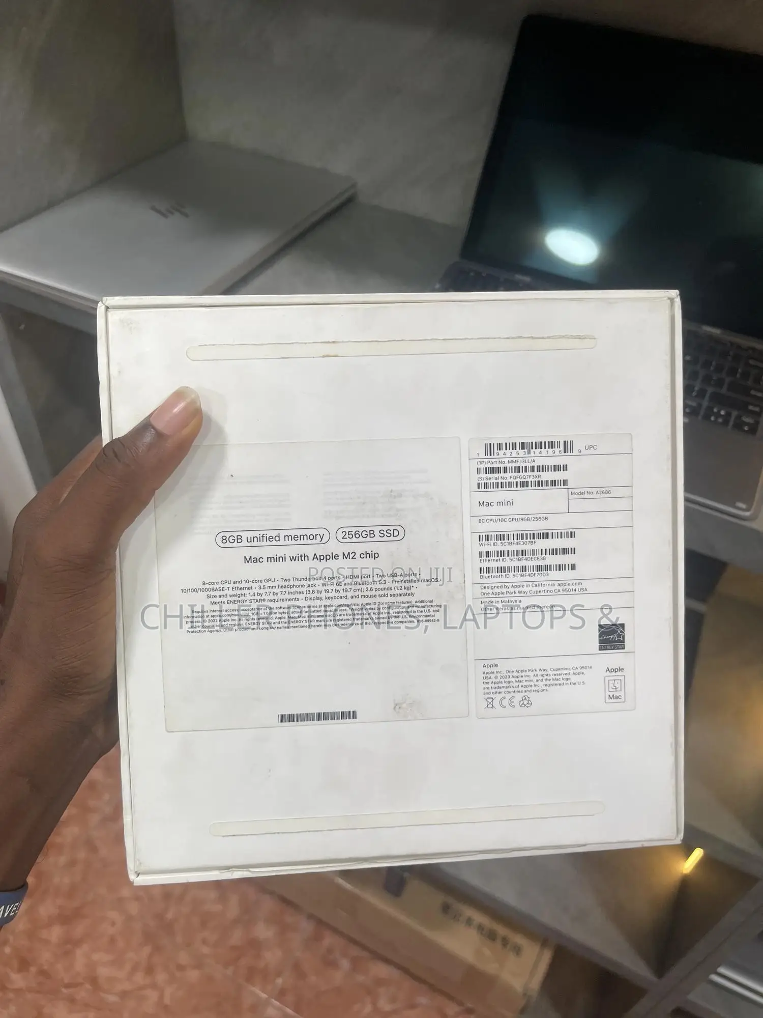 New Desktop Computer Apple Mac Mini M2 8GB Intel Core I7 SSD 256GB in ...