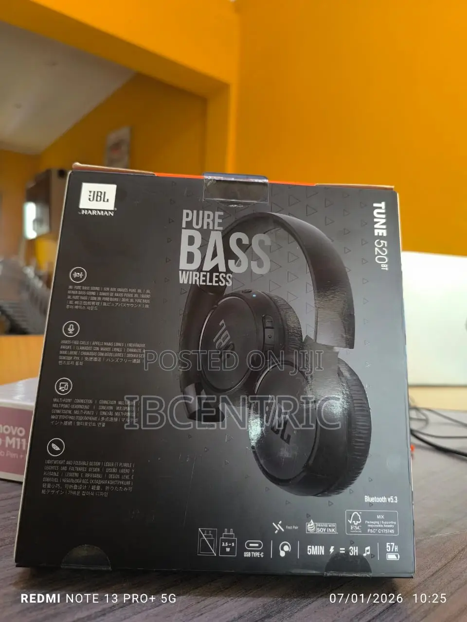 JBL Tune 520 Headset in Dansoman - Headphones, Ibrahim Meyaki | Jiji.com.gh