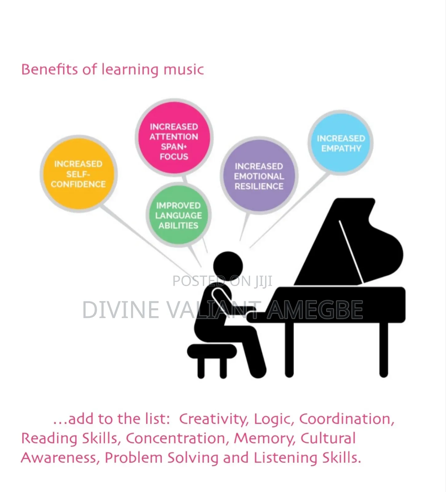 Music Tutorials in Tema Metropolitan - Classes & Courses, Divine Valiant Amegbe | Jiji.com.gh