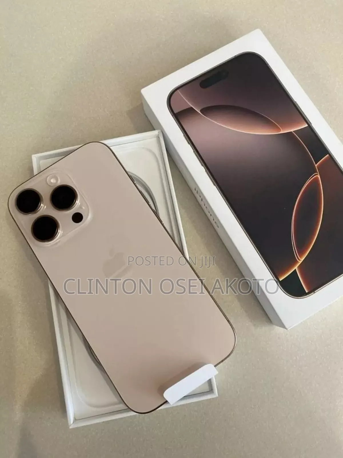 Apple iPhone 16 Pro Max 256 GB Gold in Accra Metropolitan - Mobile ...