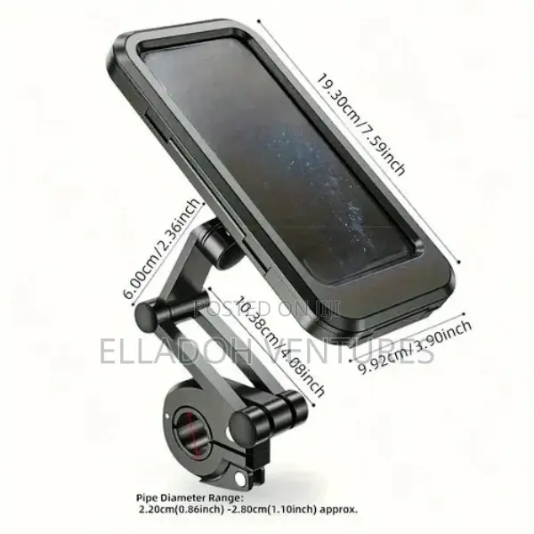 Waterproof Motorcycle Phone Holder in Circle - Accessories for Phones ...