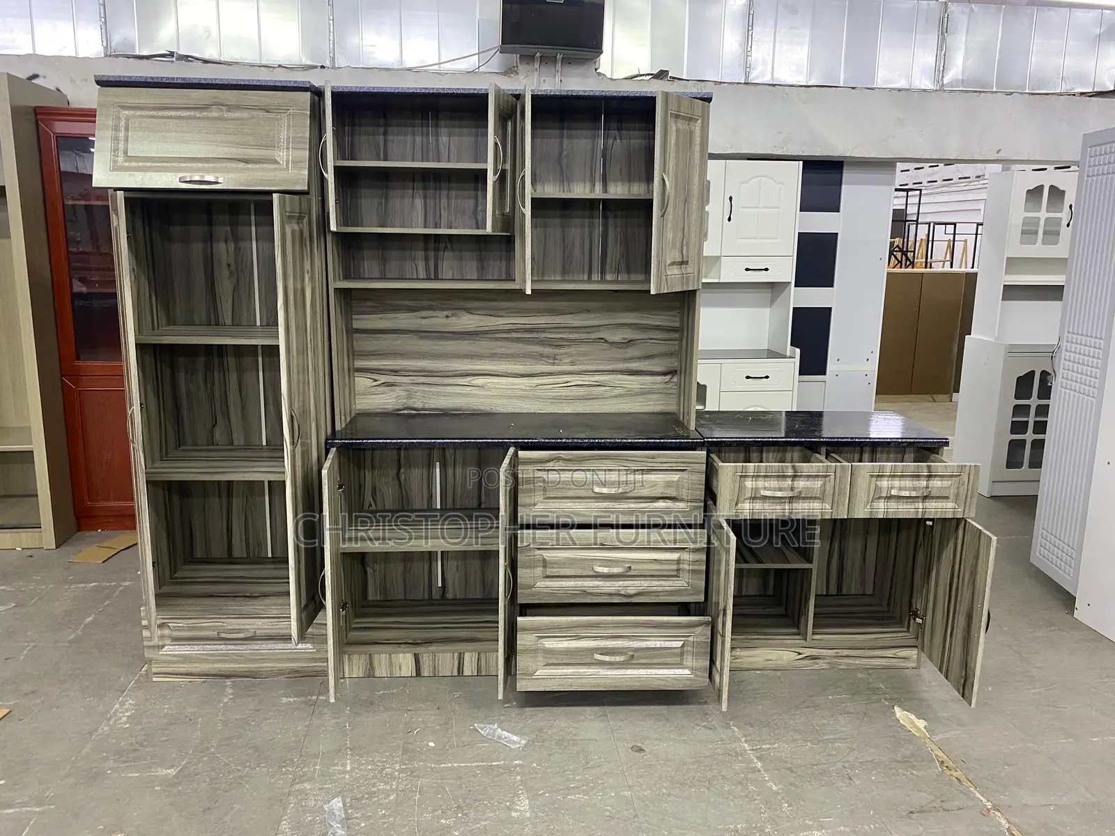 A Quality Three (3) Set Kitchen Cabinets Available in Tema Metropolitan ...