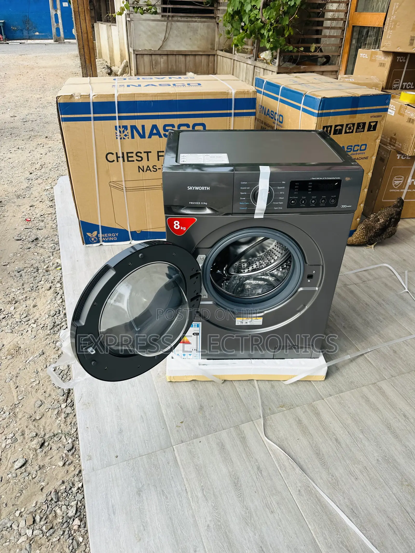 Available Now at Store 8kg Front Load Washing Machine Skyworth in ...