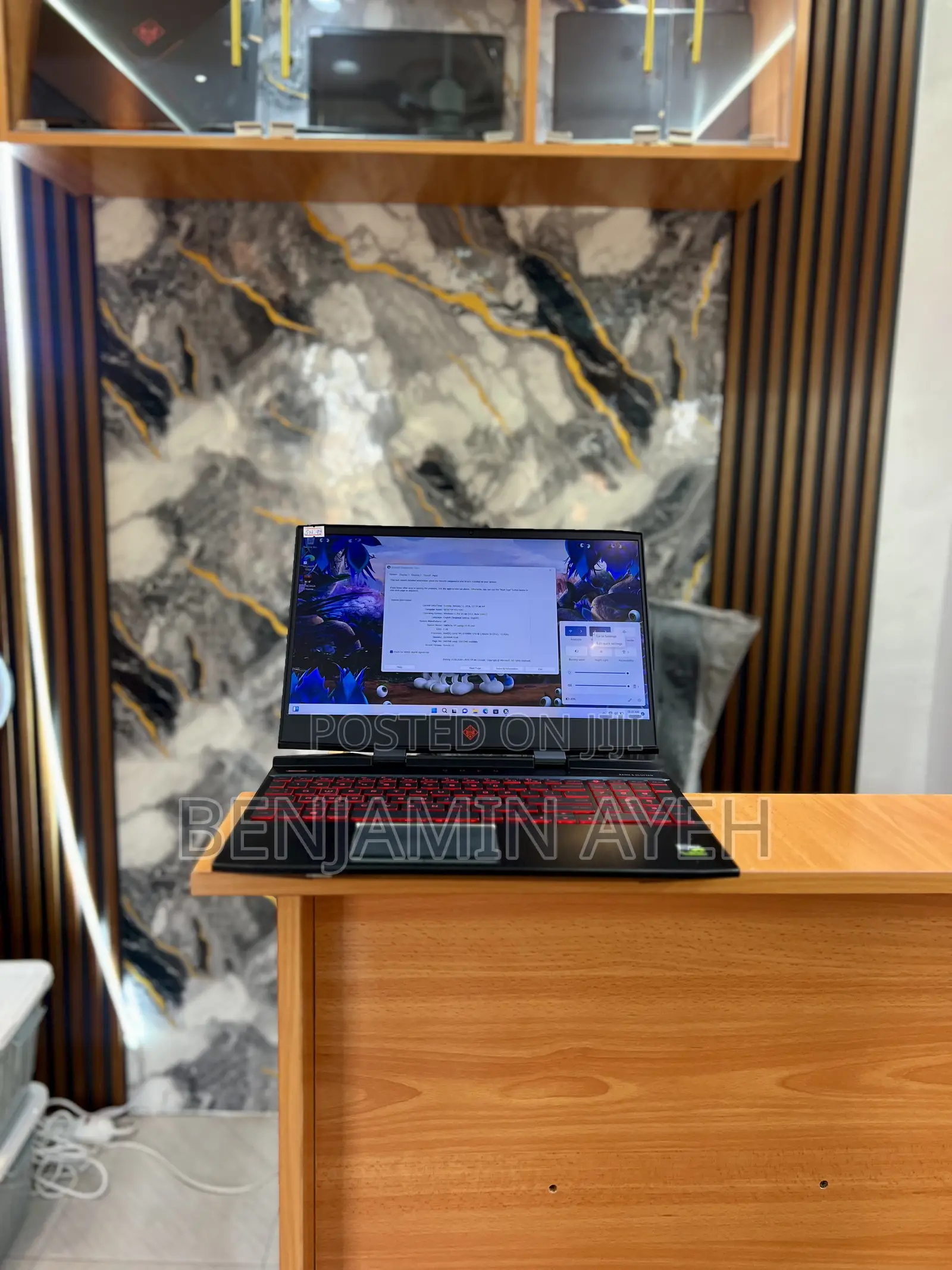 Laptop HP Omen 15 16GB Intel Core I5 SSD 512GB in Kumasi Metropolitan ...