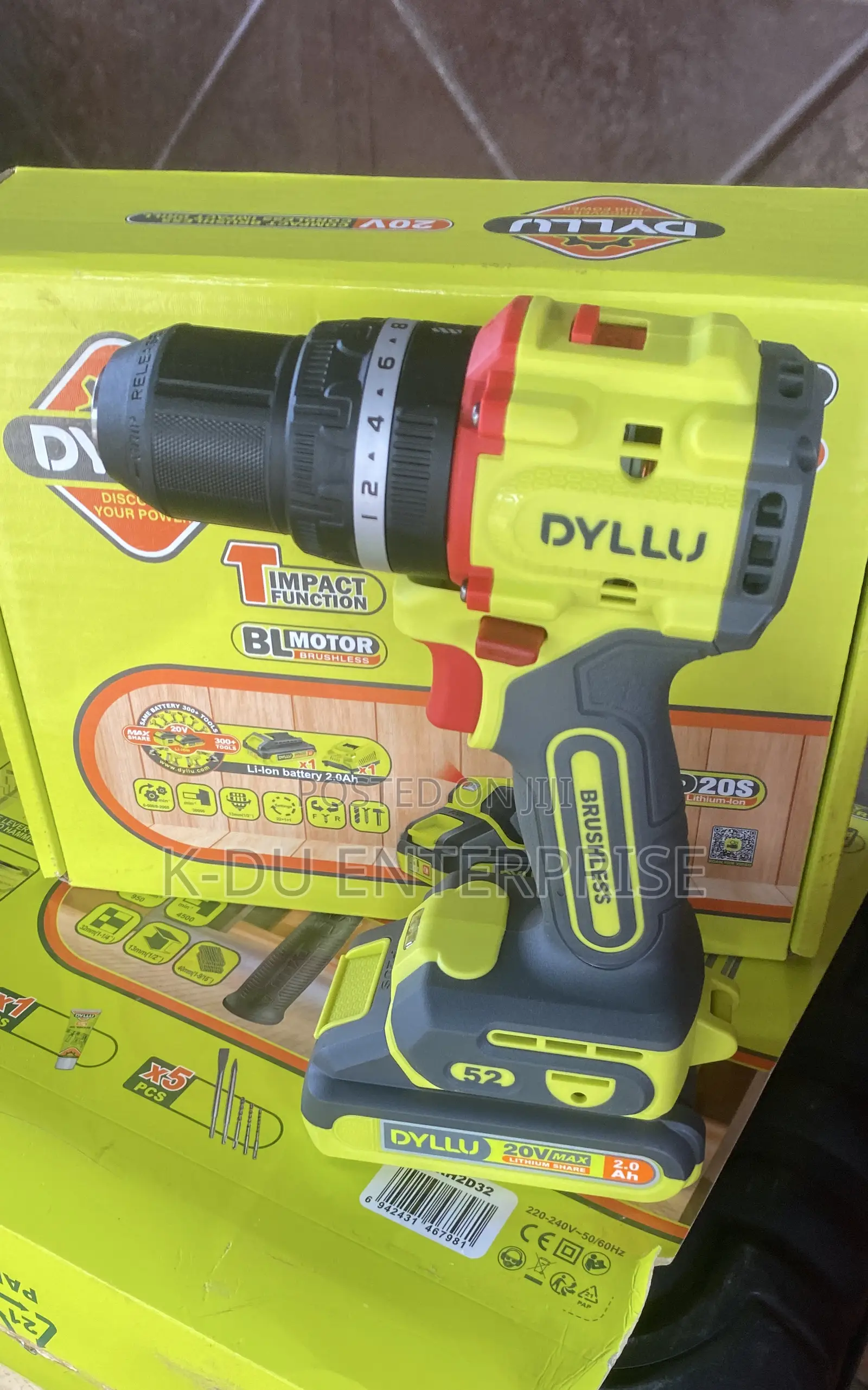 Dyllu Cordless Brushless Impact Drill in Kwashieman - Electrical Hand ...
