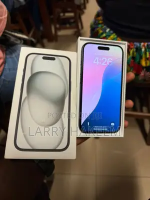 Apple iPhone 15 128 GB Black in Dansoman - Mobile Phones, Larry Hakeem ...