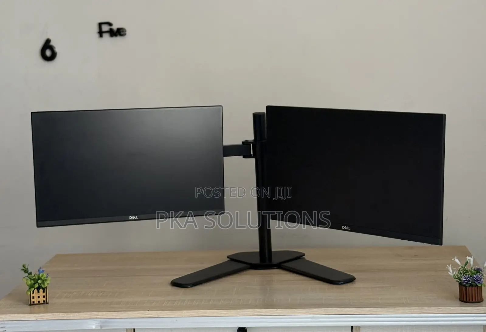 22 Edgeless Monitor on Dual Stand in Kasoa - Computer Monitors, Pka ...
