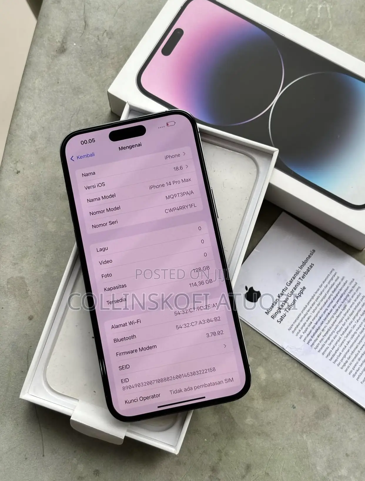 Apple iPhone 14 Pro Max 256 GB Purple in Accra Metropolitan - Mobile ...