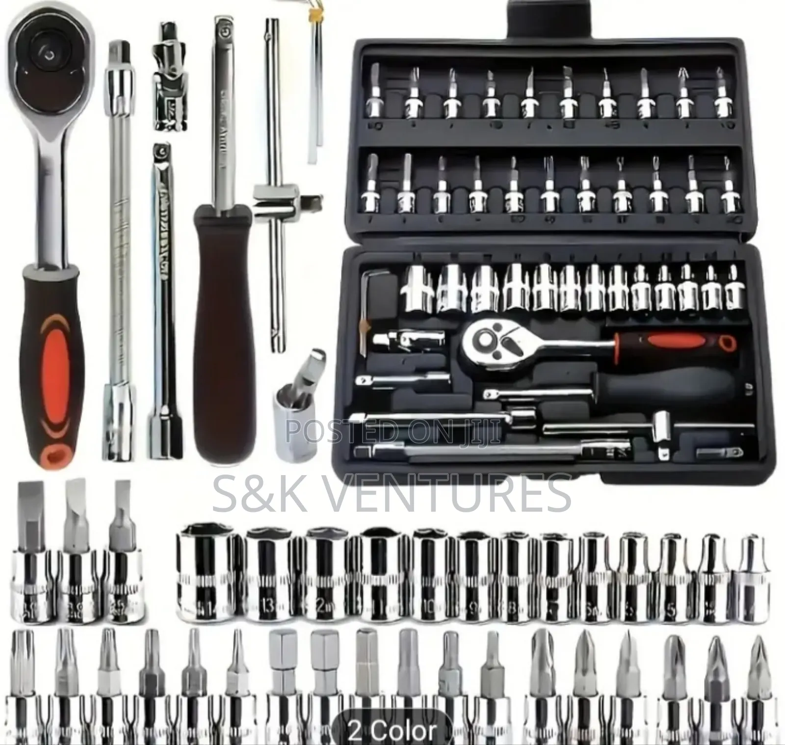 New Tools Box Set, 46pcs in Oyibi - Vehicle Parts & Accessories, Steve ...