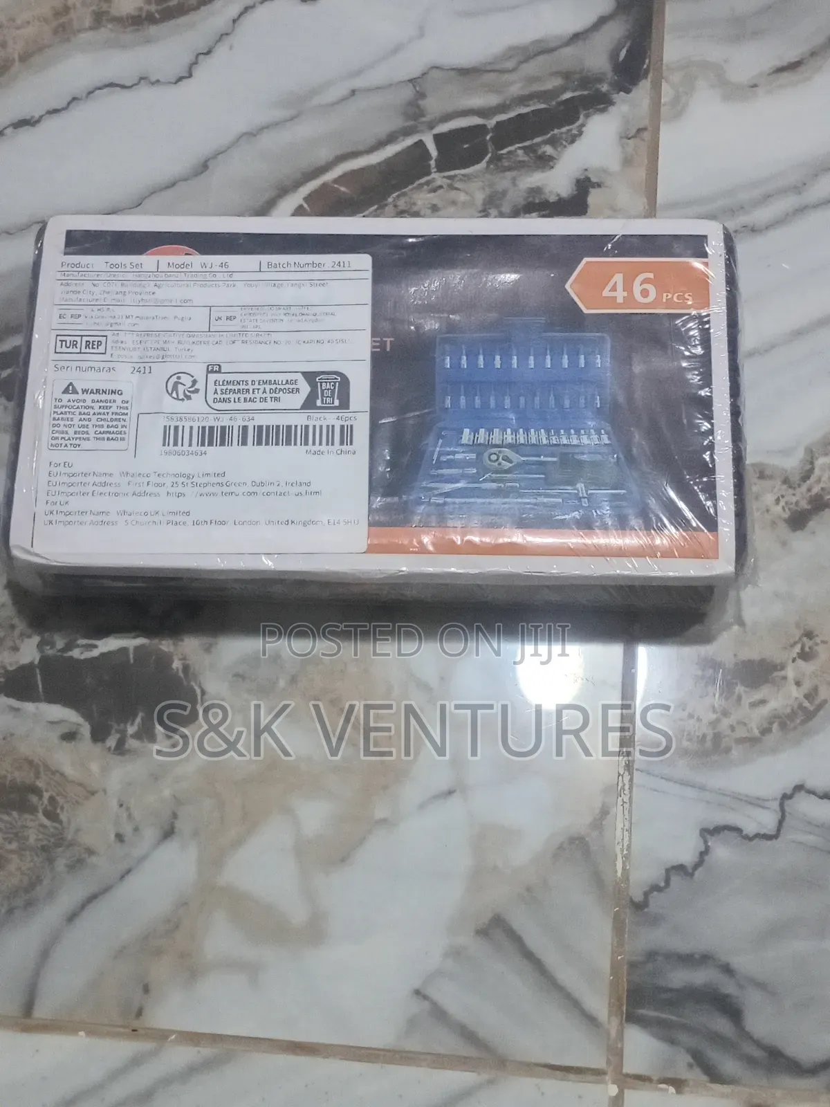 New Tools Box Set, 46pcs in Oyibi - Vehicle Parts & Accessories, Steve ...