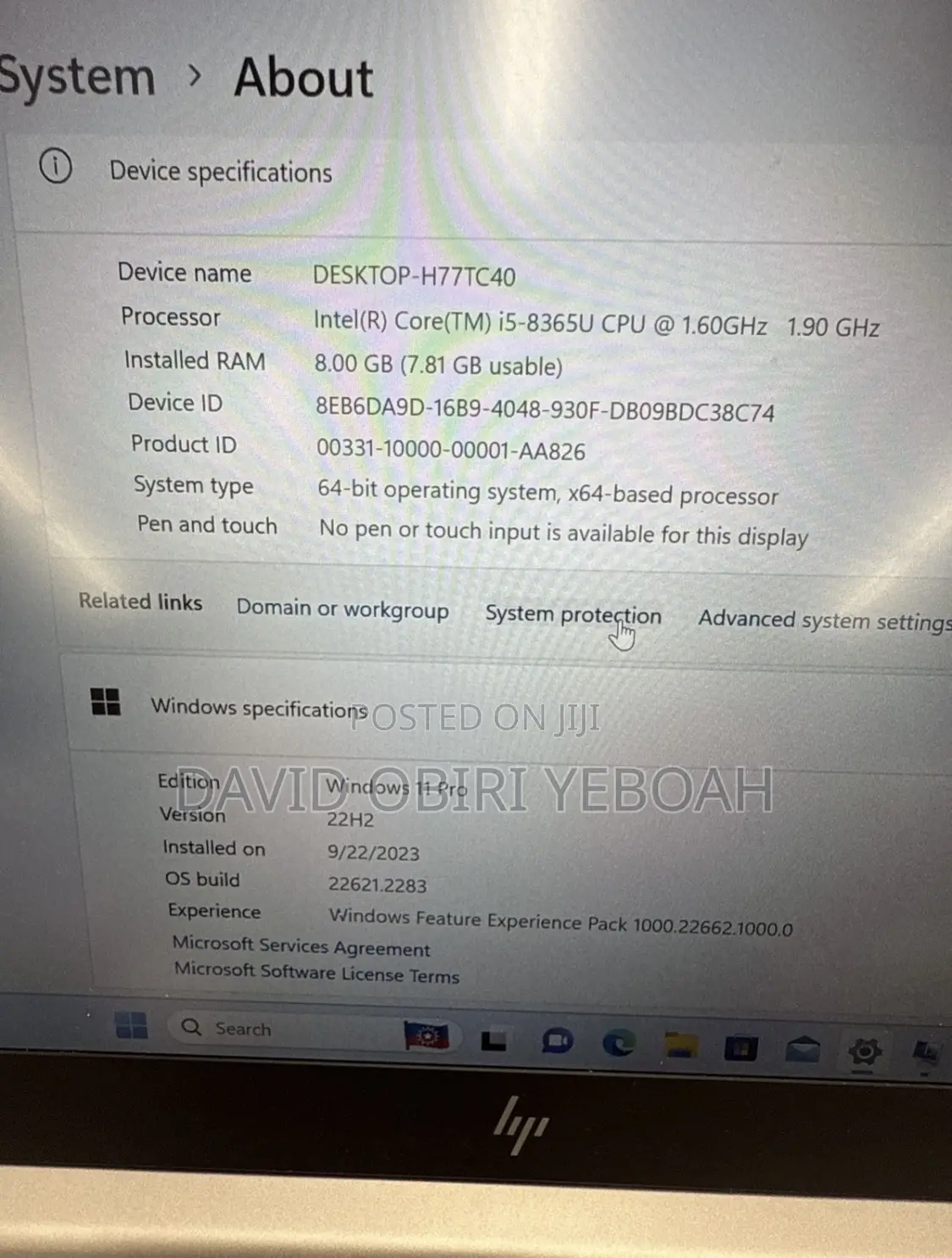 Laptop HP EliteBook 840 G6 8GB Intel Core I5 SSD 256GB in Kaneshie ...