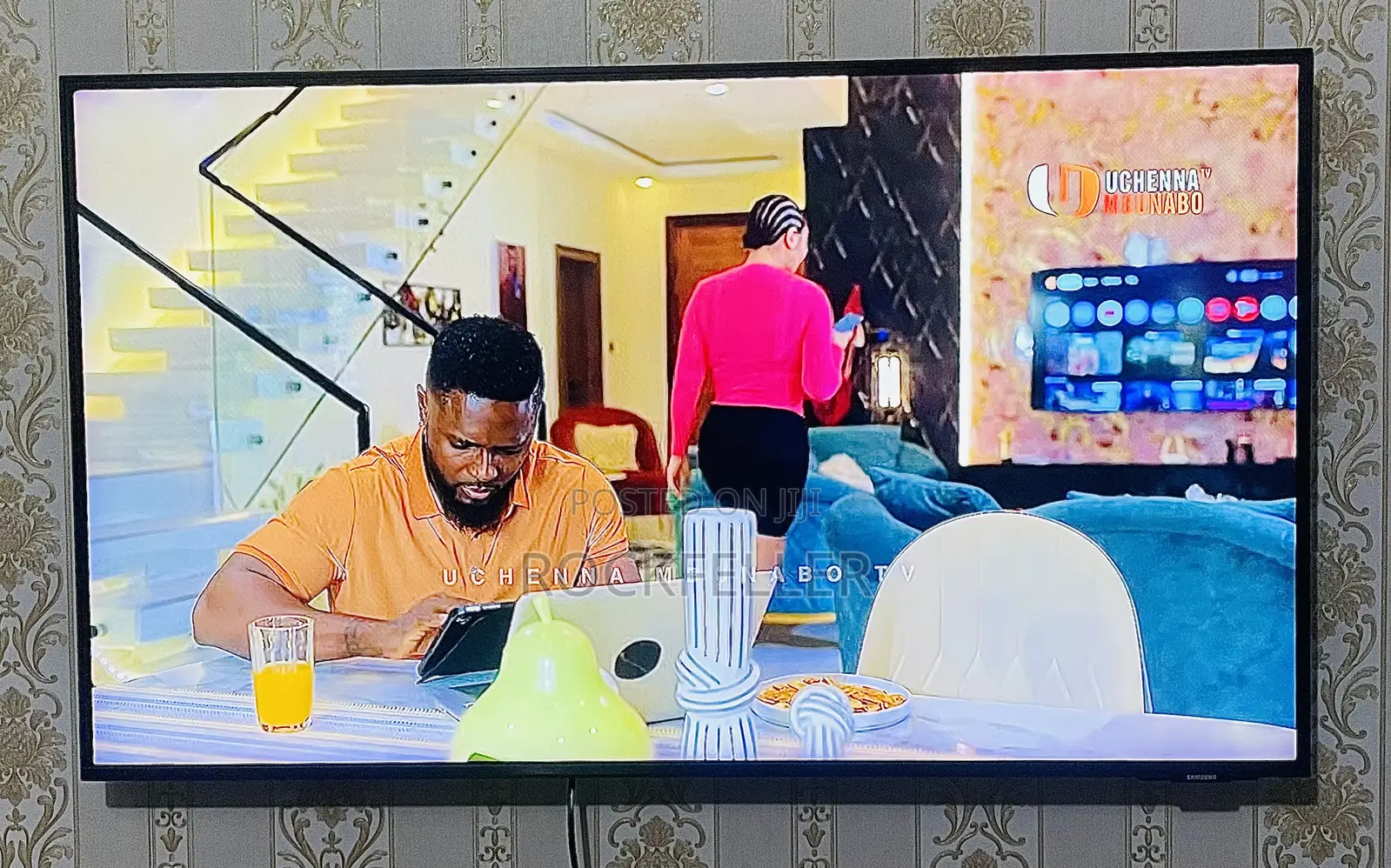 Uk Used Samsung Airslim Crystal Uhd Hdr10+ 43 Inches Smart Digital in ...