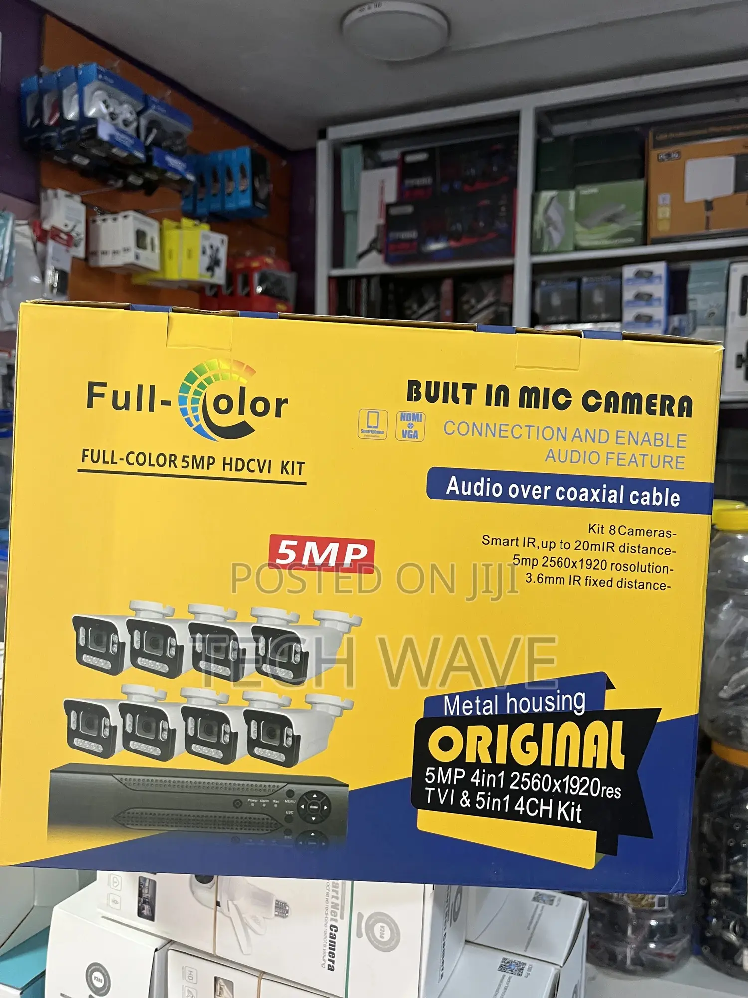 8 Channels CCTV Camera Kit in Circle - Security & Surveillance, Tech ...