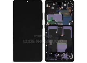 Samsung Galaxy S21 Ultra Original Phone Screen in Circle - Accessories ...