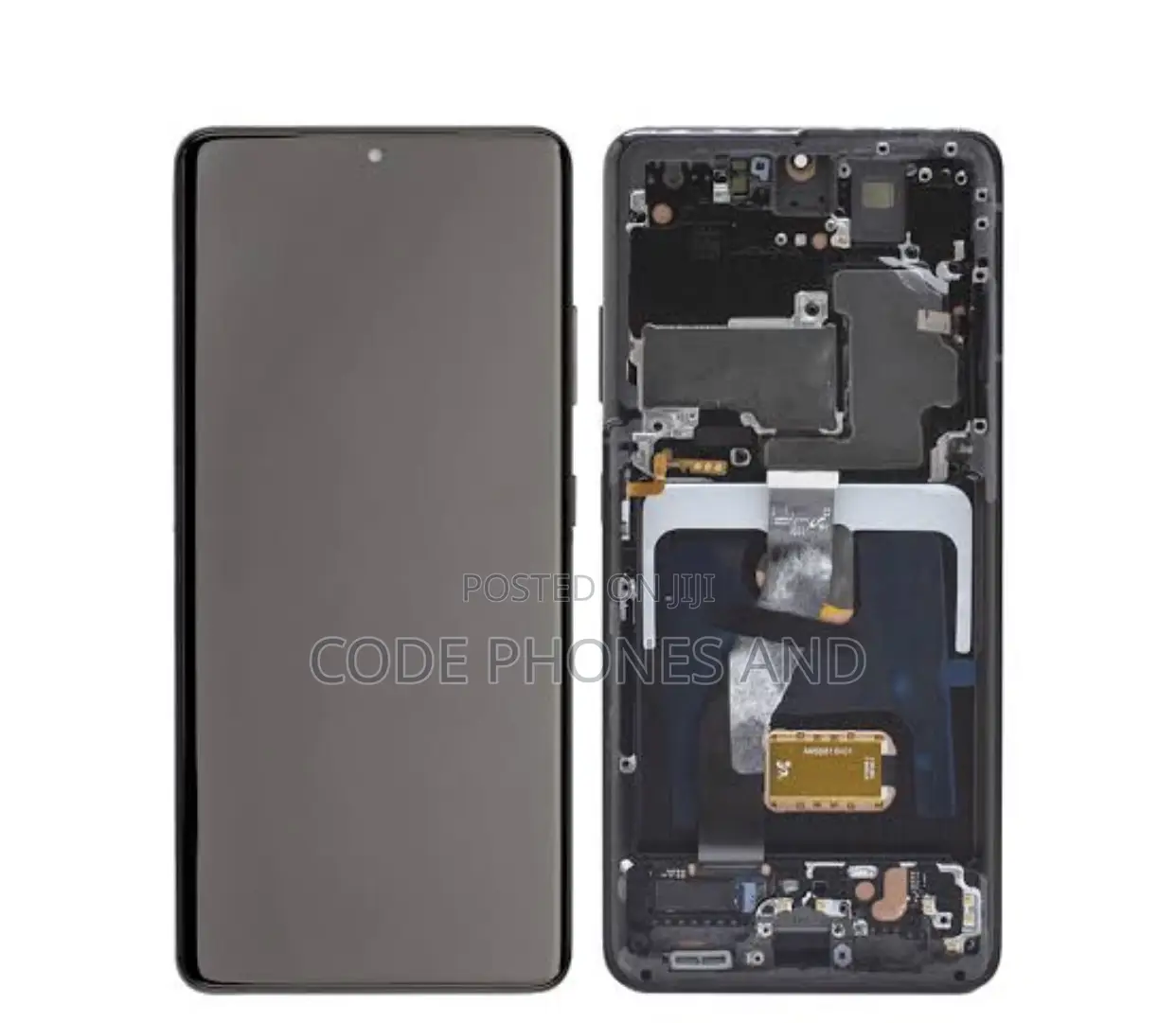 Samsung Galaxy S21 Ultra Original Phone Screen in Circle - Accessories ...