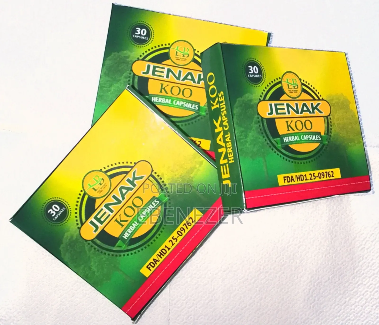 Jenak Koo Herbal Capsules for sale - ebenezer Price: GH₵ 30 on Jiji.com ...