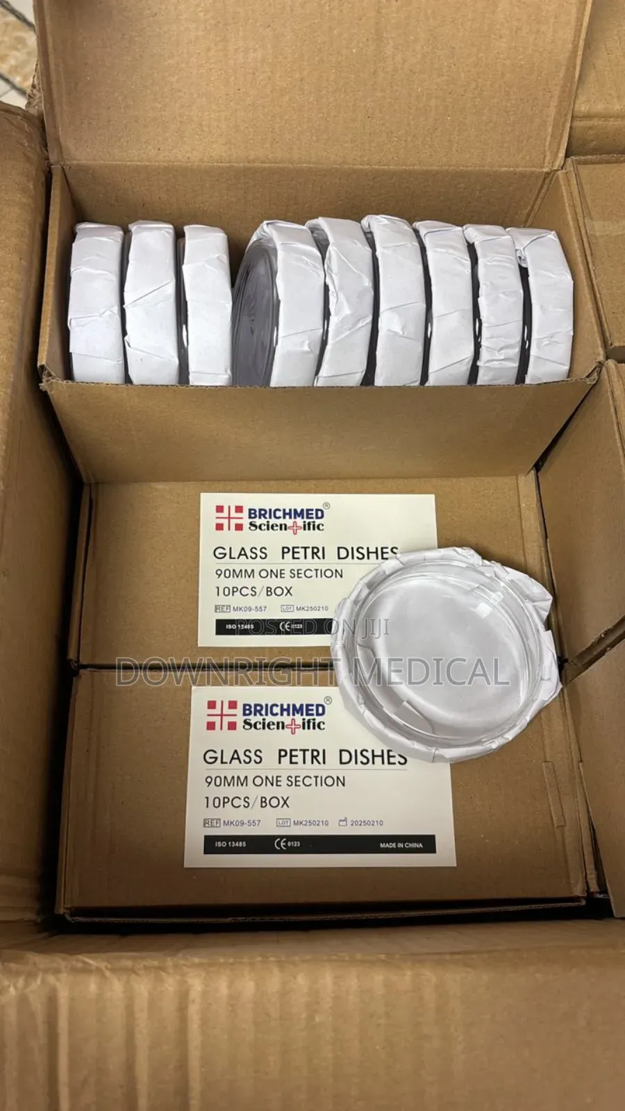 Glass Petri Dish 90mm (Single Section) in Mamprobi - Medical Equipment ...