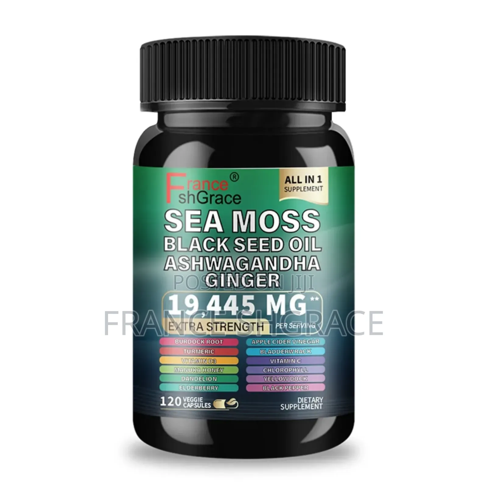 Sea Moss Ashwagandha Black Seed Ginger in Taifa-Burkina - Vitamins ...