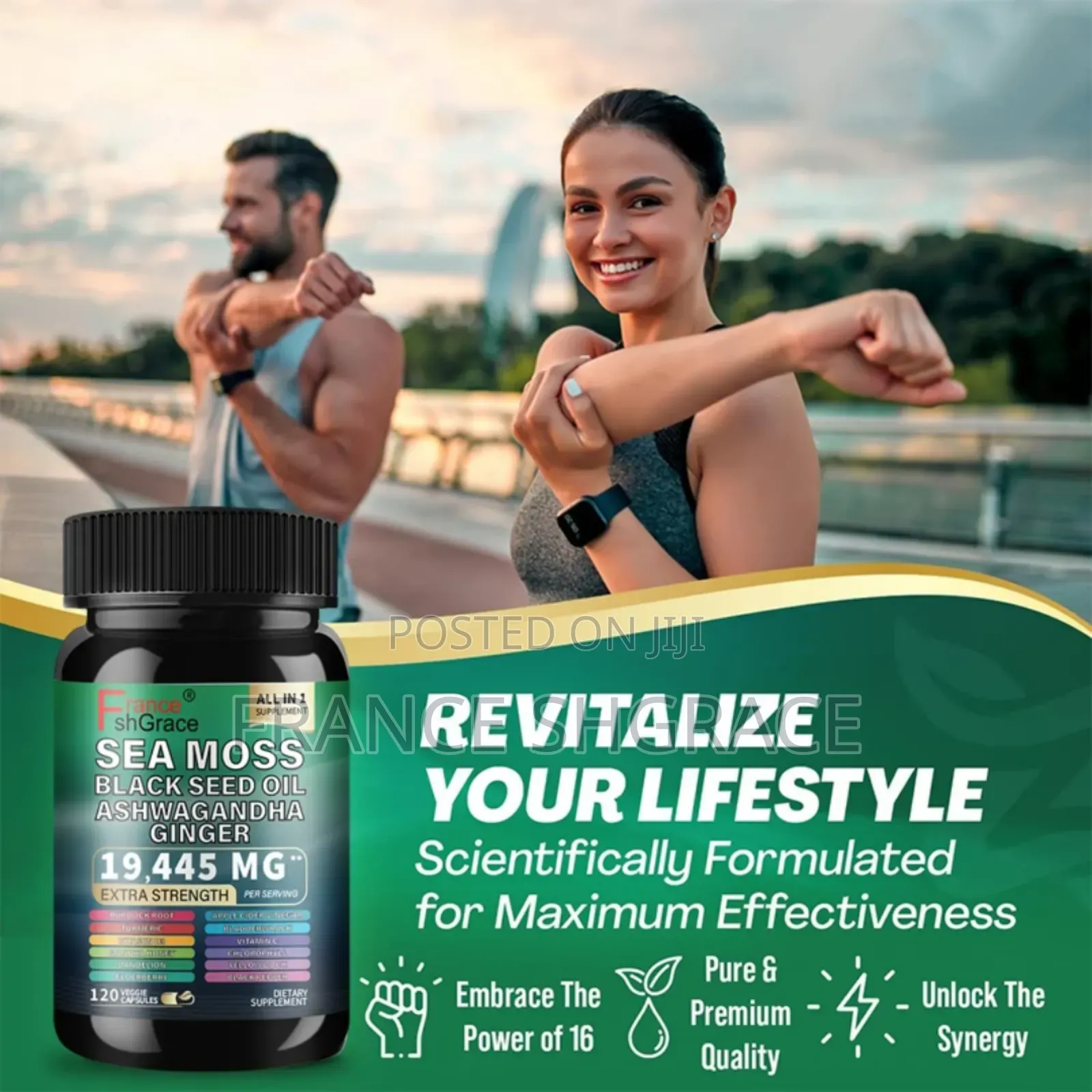 Sea Moss Ashwagandha Black Seed Ginger in Taifa-Burkina - Vitamins ...