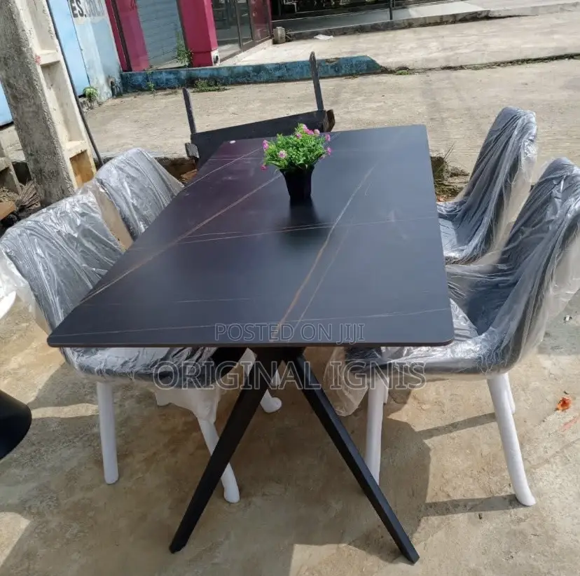 Marble Dining Table With 4 Chairs in Accra Metropolitan - Furniture ...