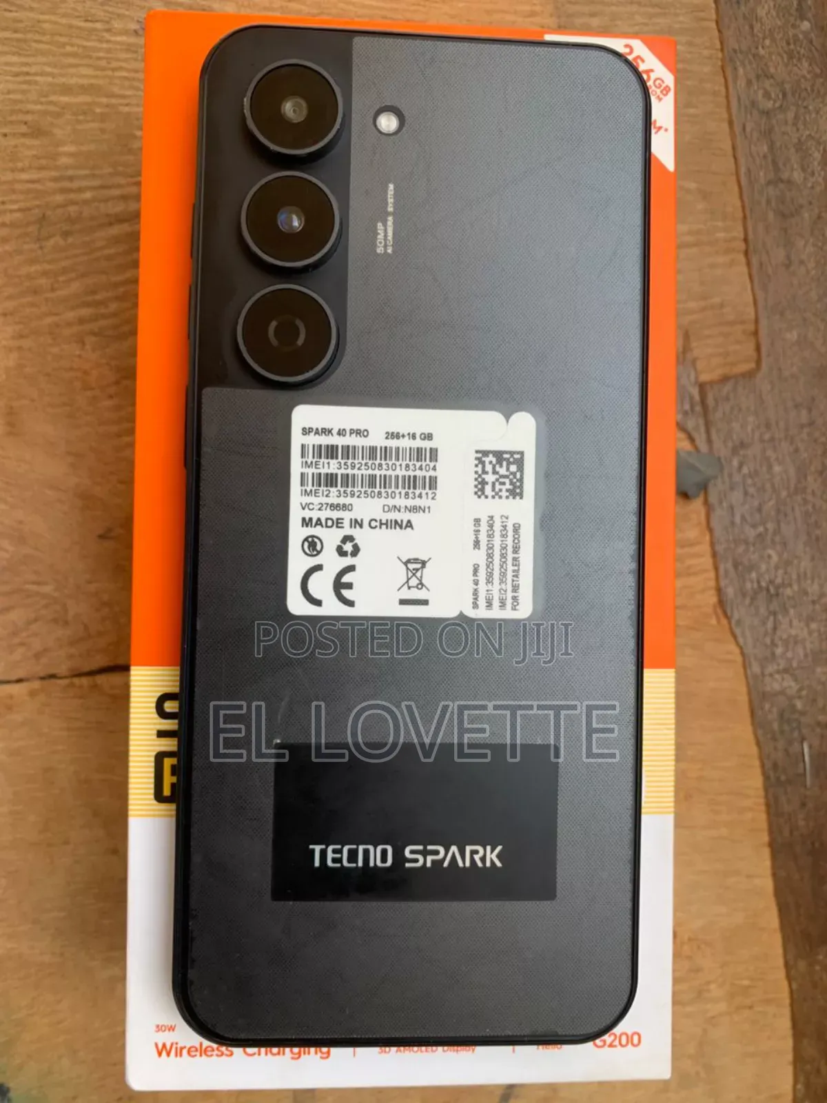 New Tecno Spark 40 Pro 256 GB Black in Adenta - Mobile Phones, El ...