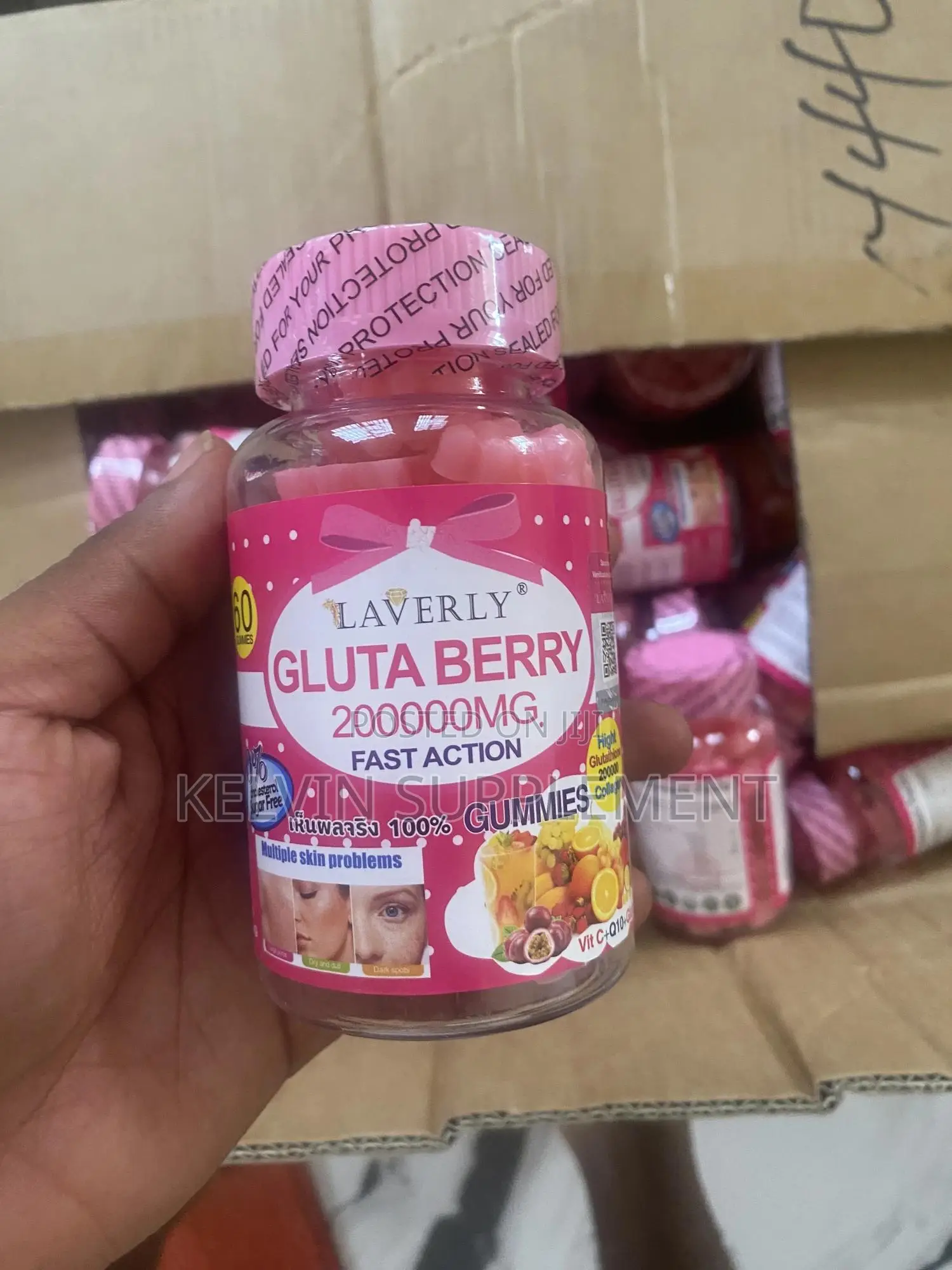 Glutaberry Gummies Fast Action 60 in Greater Accra - Vitamins ...