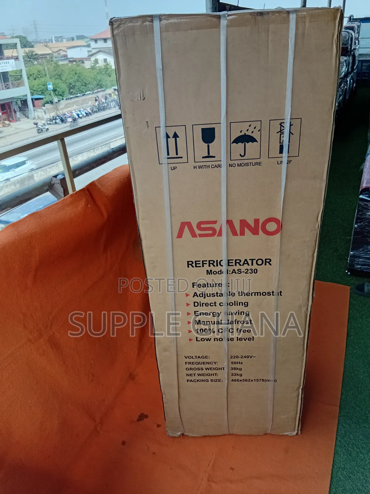 Asano 230 Liter Frost-Free Refrigerator With Spacious Storage in Accra ...