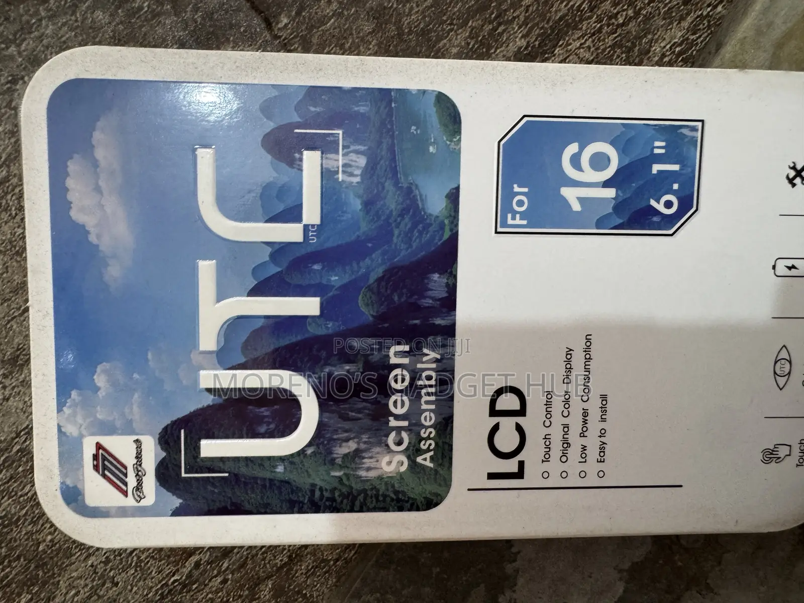 Normal Screen for iPhone 16 in Circle - Accessories for Phones ...