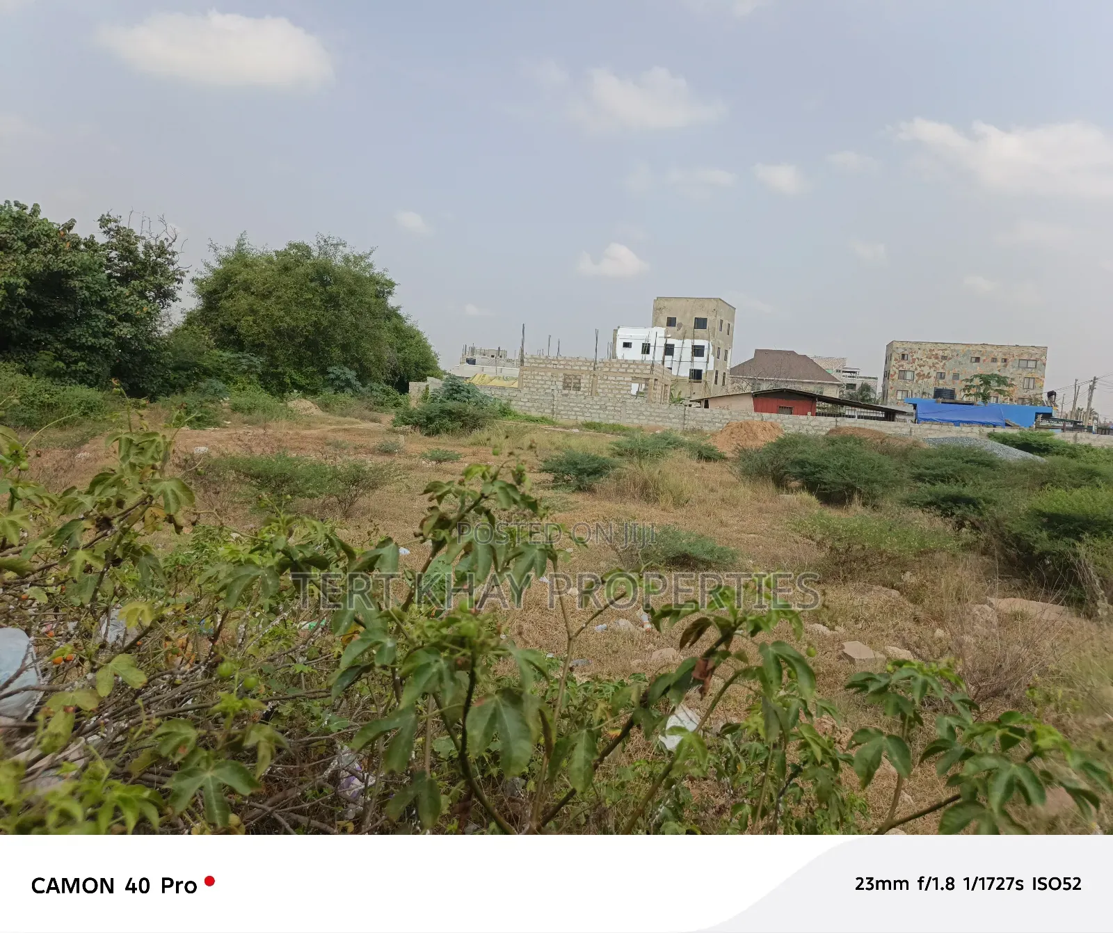 One and Half Plot for Sale at Bush Road in Teshie - Land & Plots for ...