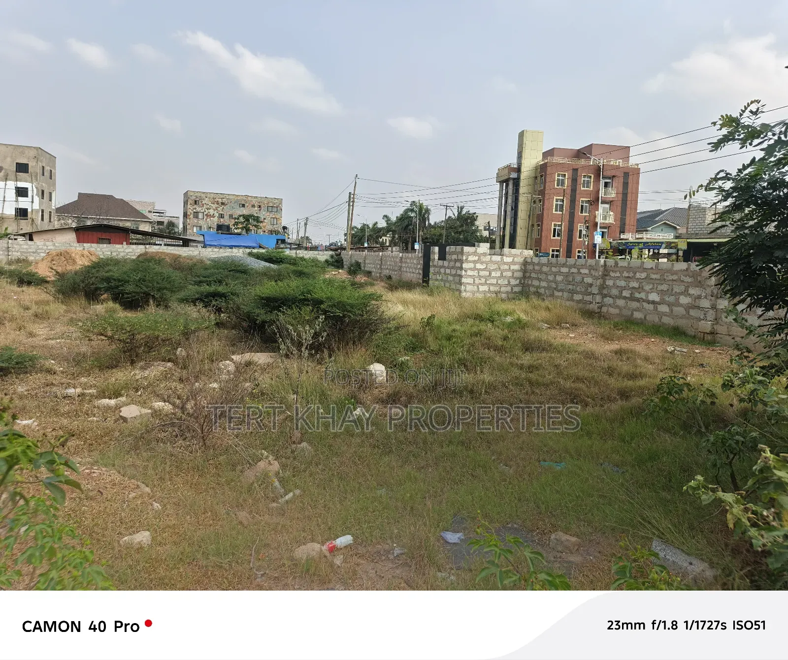 One and Half Plot for Sale at Bush Road in Teshie - Land & Plots for ...