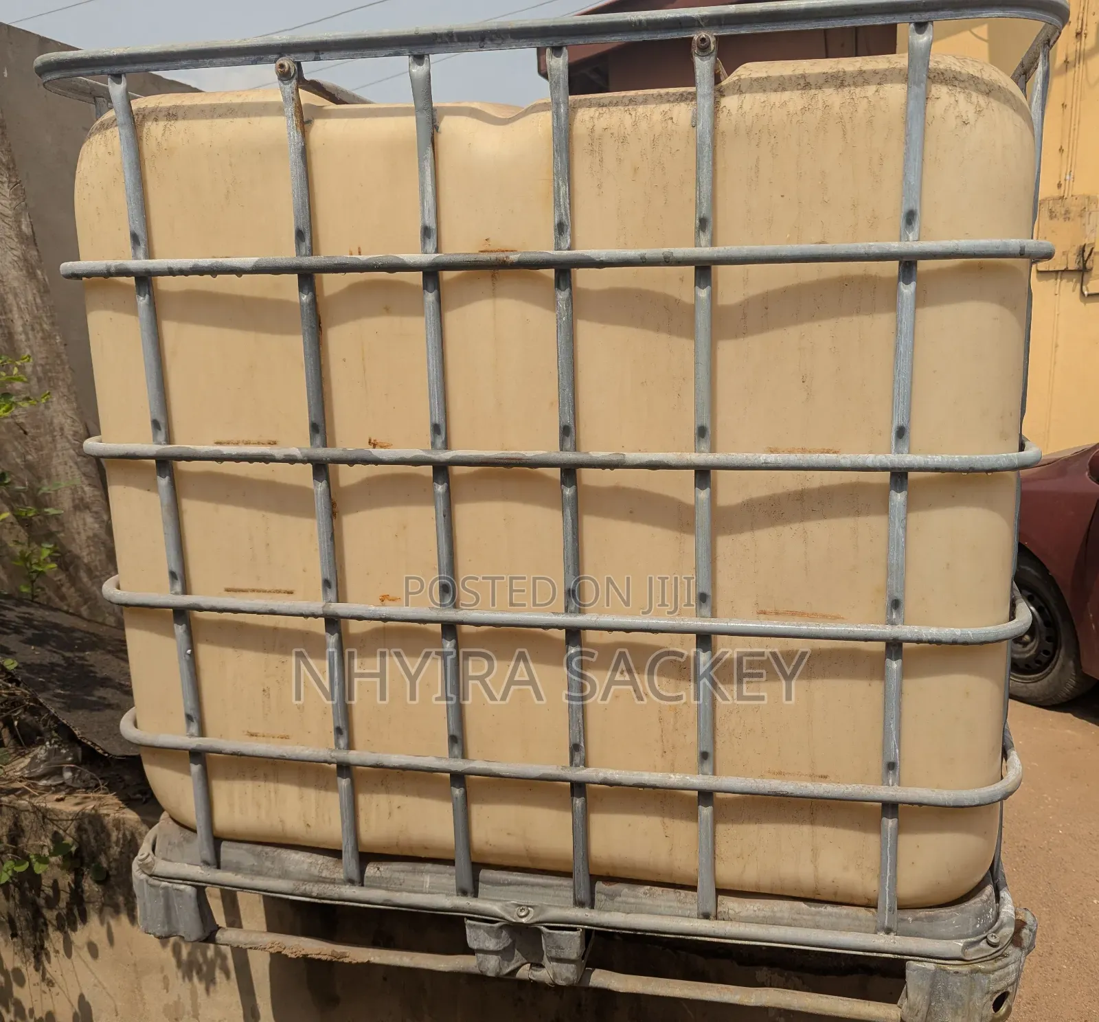 White Ibc Tank With Wooden Pallet in Tema Metropolitan - Plumbing ...