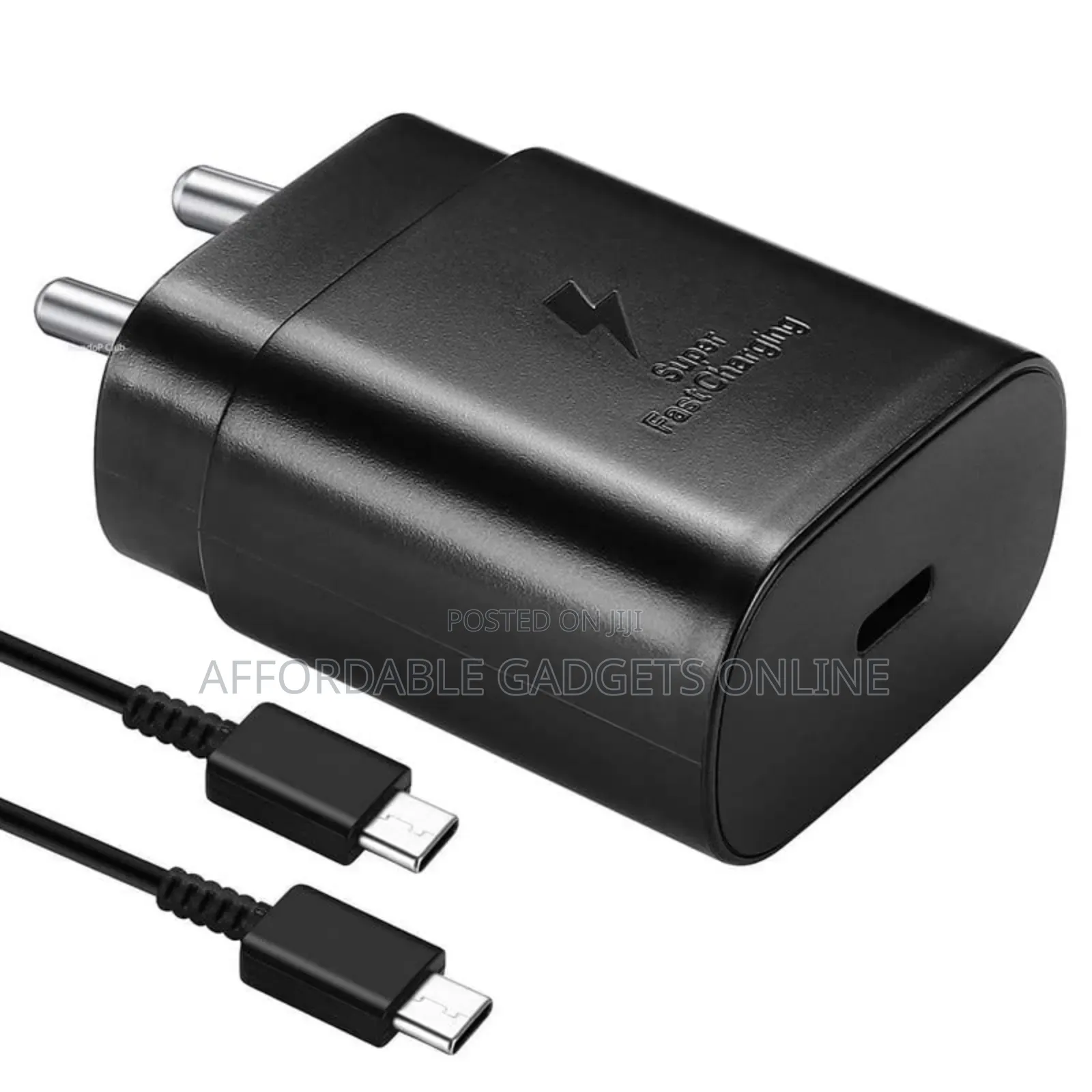 Original Samsung Type C Fast Charger 25w in Circle - Accessories for ...