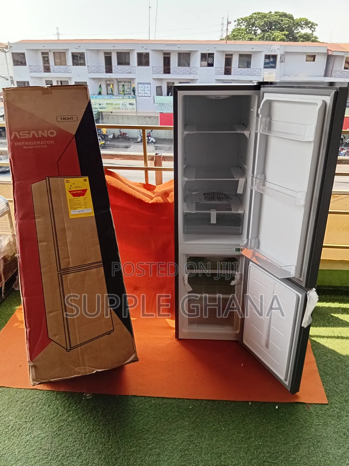 Asano 230l Refrigerator With Toughened Glass Shelves in Accra ...