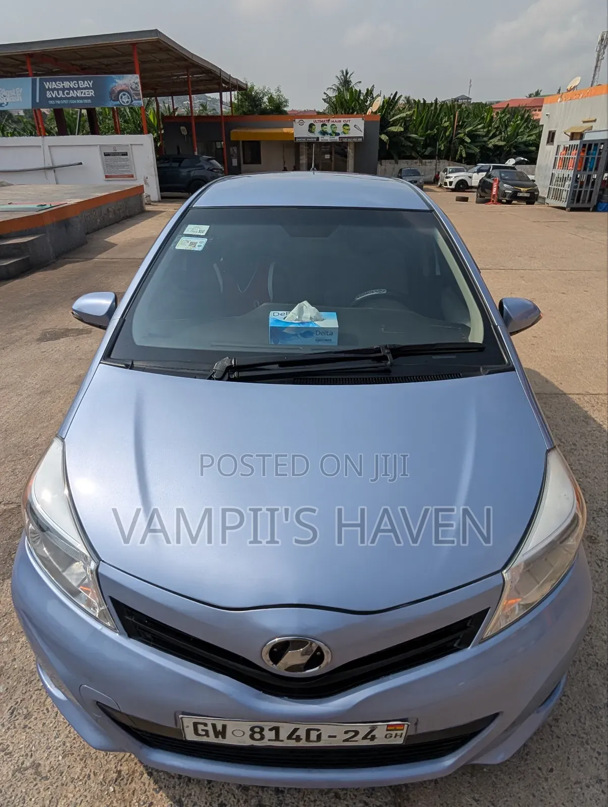 Toyota Vitz 2012 Blue in Accra Metropolitan - Cars, Vampii's Haven ...