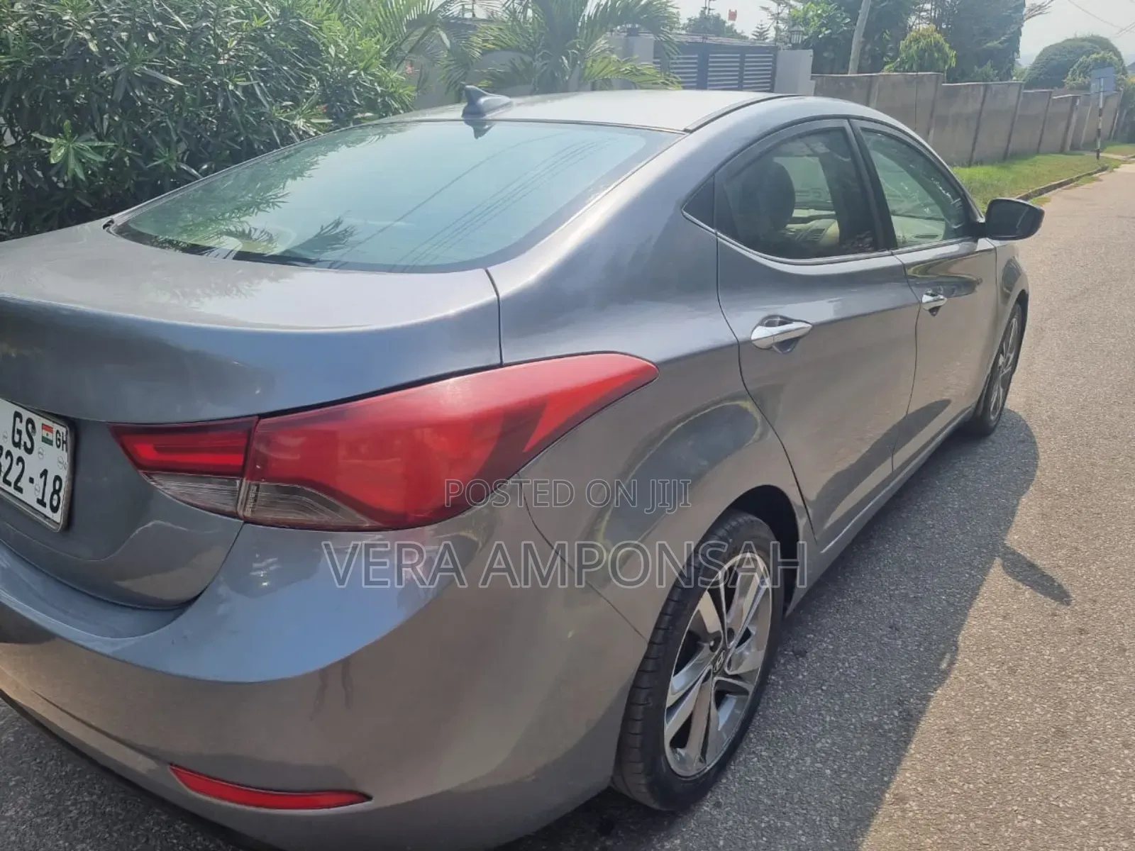 Hyundai Elantra Limited 4dr Sedan (1.8L 4cyl 6A) 2015 Gray in Accra ...