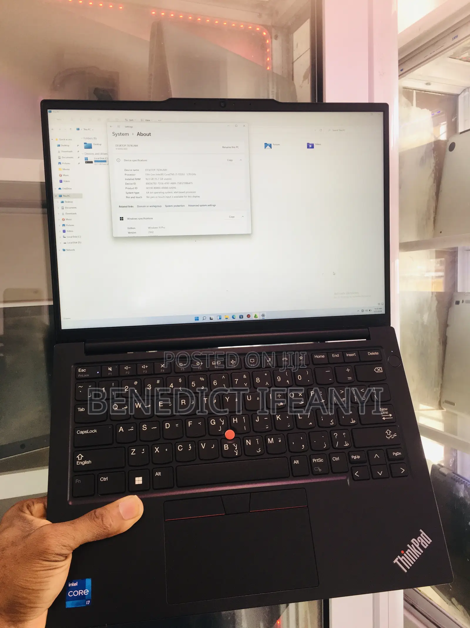 Laptop Lenovo ThinkPad E14 Gen 5 16GB Intel Core I7 SSD 512GB in Circle ...