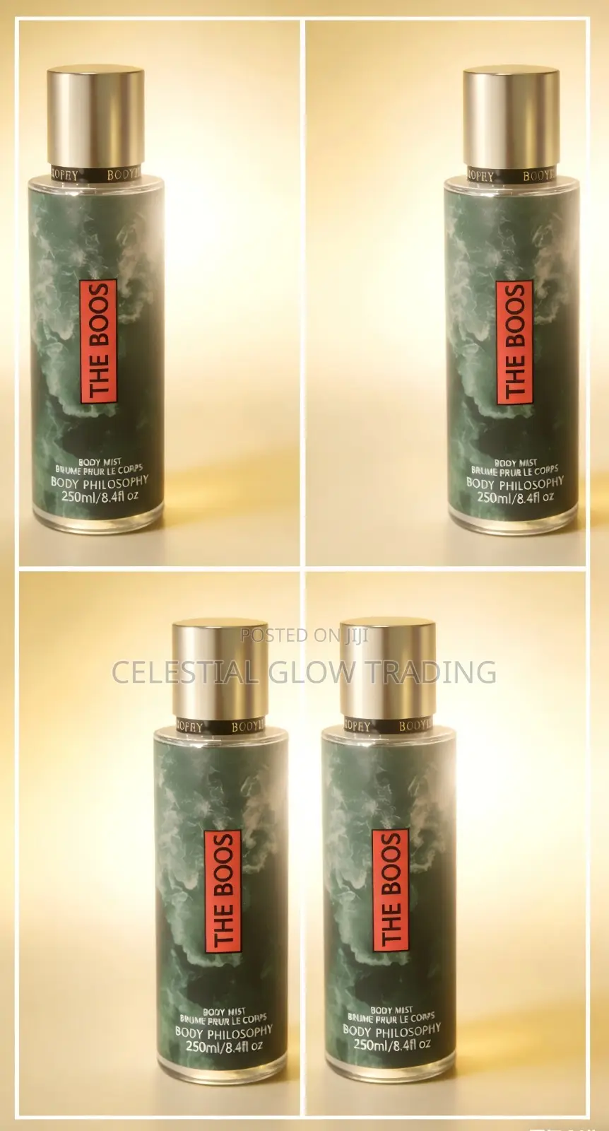 The Boos Body Mist 250ml – Long-Lasting Fragrance in Achimota ...