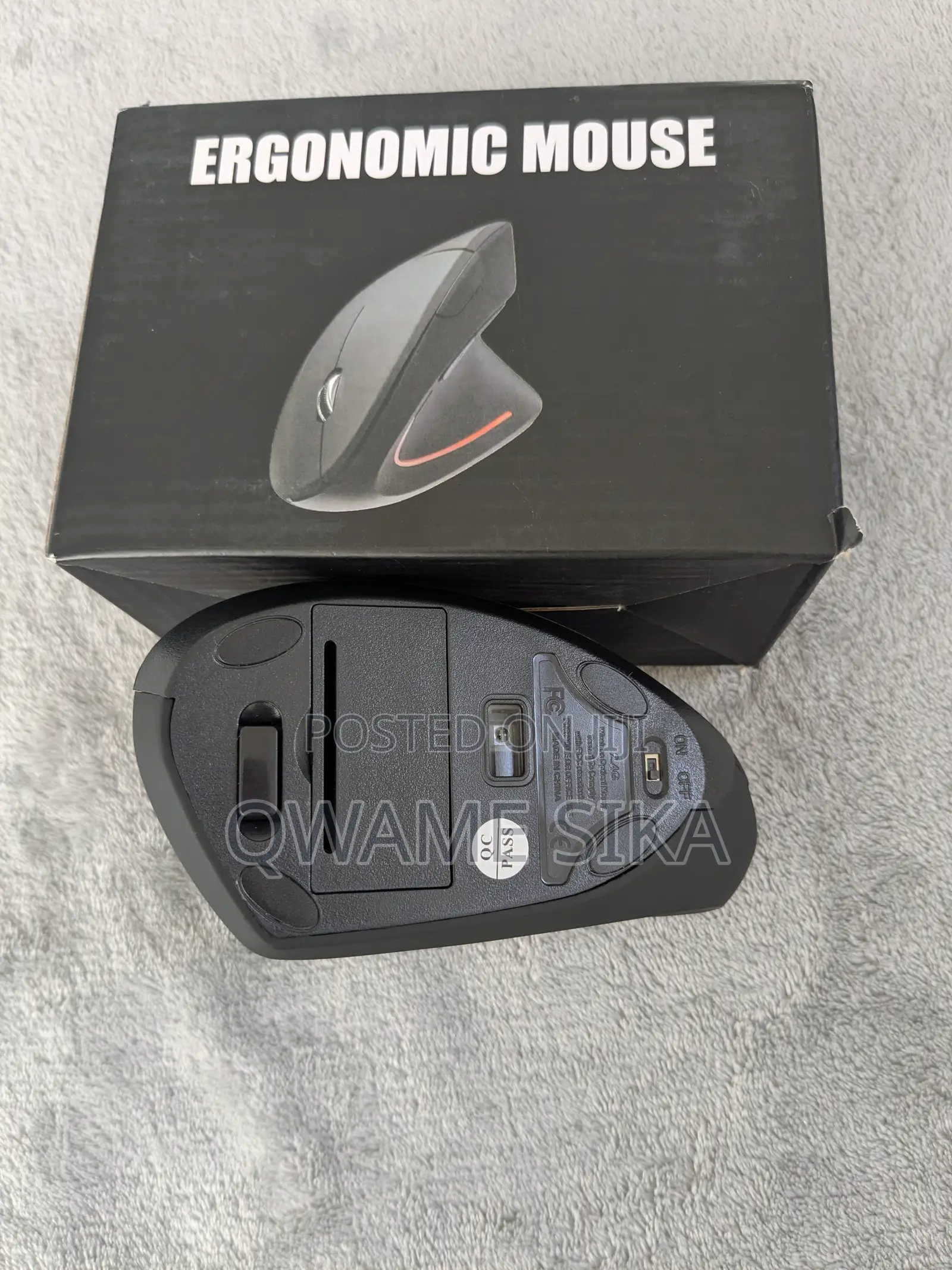 Wireless Mouse With Vertical Ergonomic Design for Sale in Ga East ...