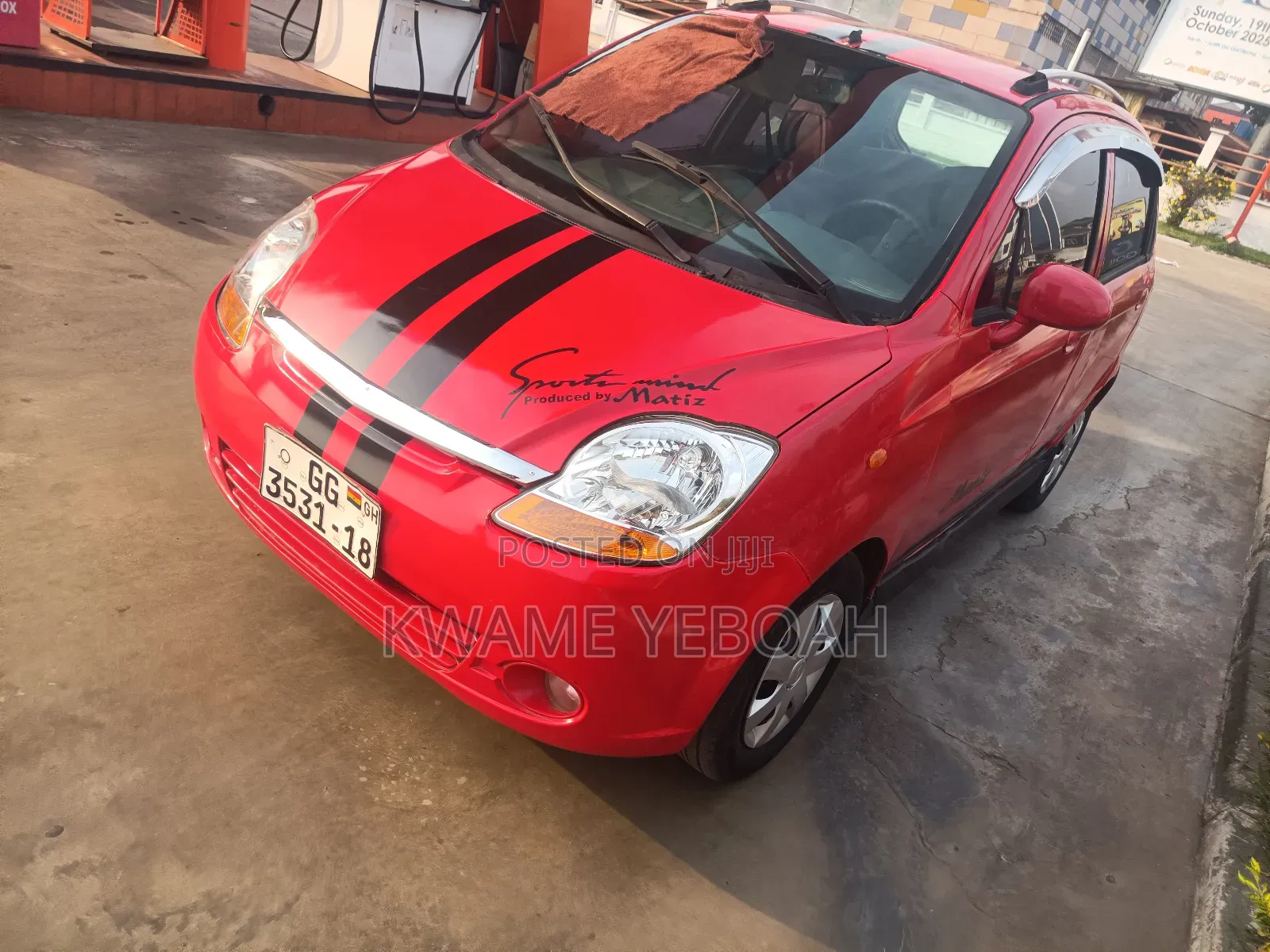 Daewoo Matiz 2007 Red in Accra Metropolitan - Cars, Kwame Yeboah | Jiji ...