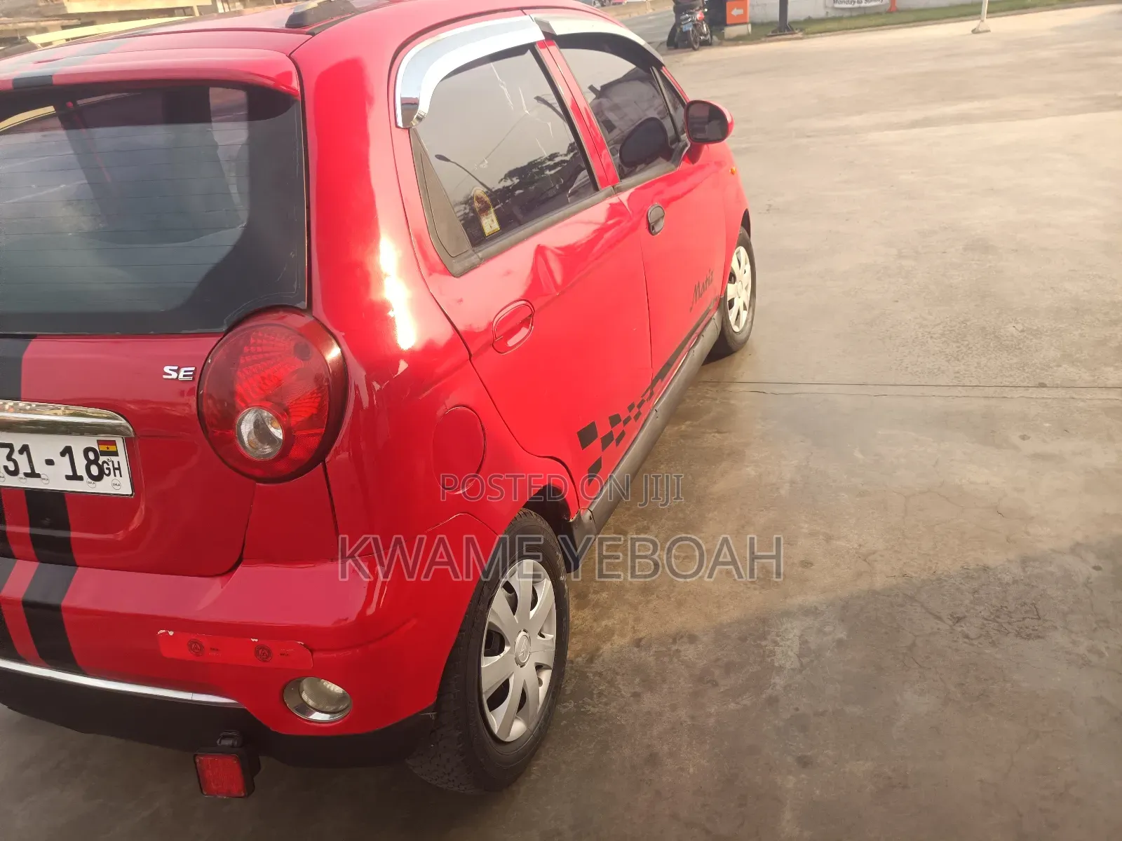 Daewoo Matiz 2007 Red in Accra Metropolitan - Cars, Kwame Yeboah | Jiji ...
