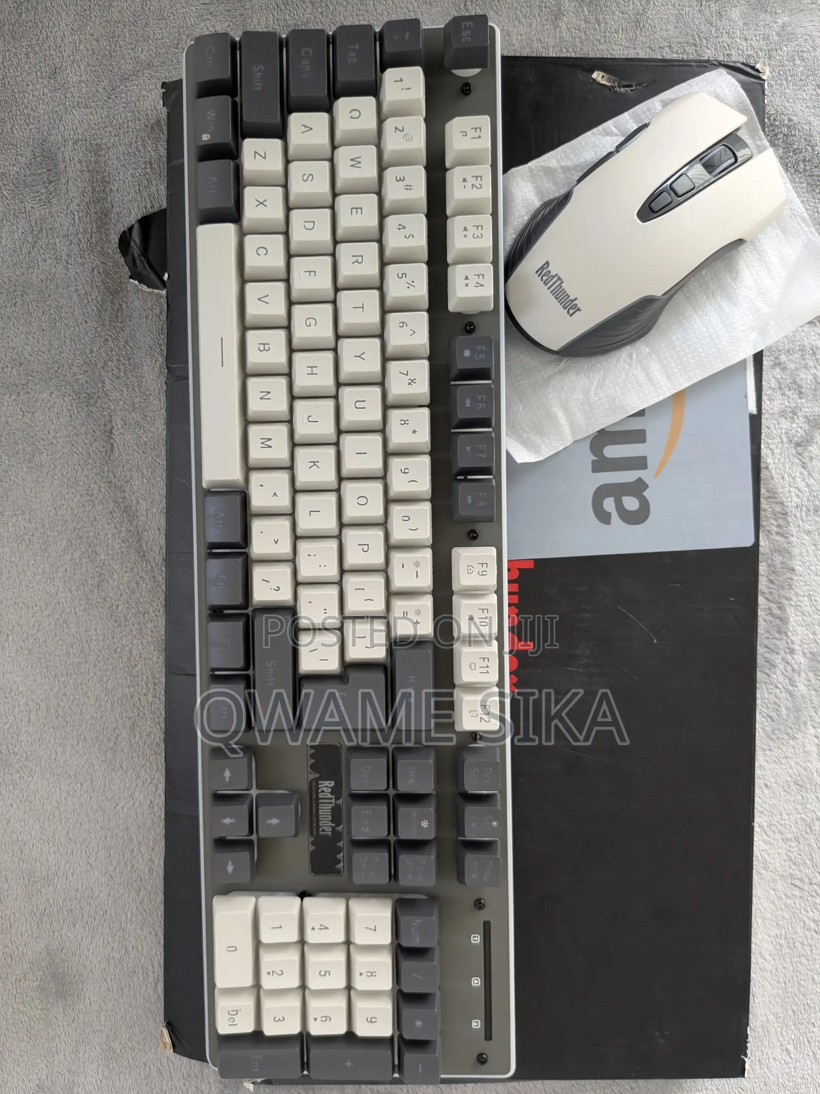 Red Thunder Wireless Gaming Keyboard Mouse Combo for Sale in Ga East ...