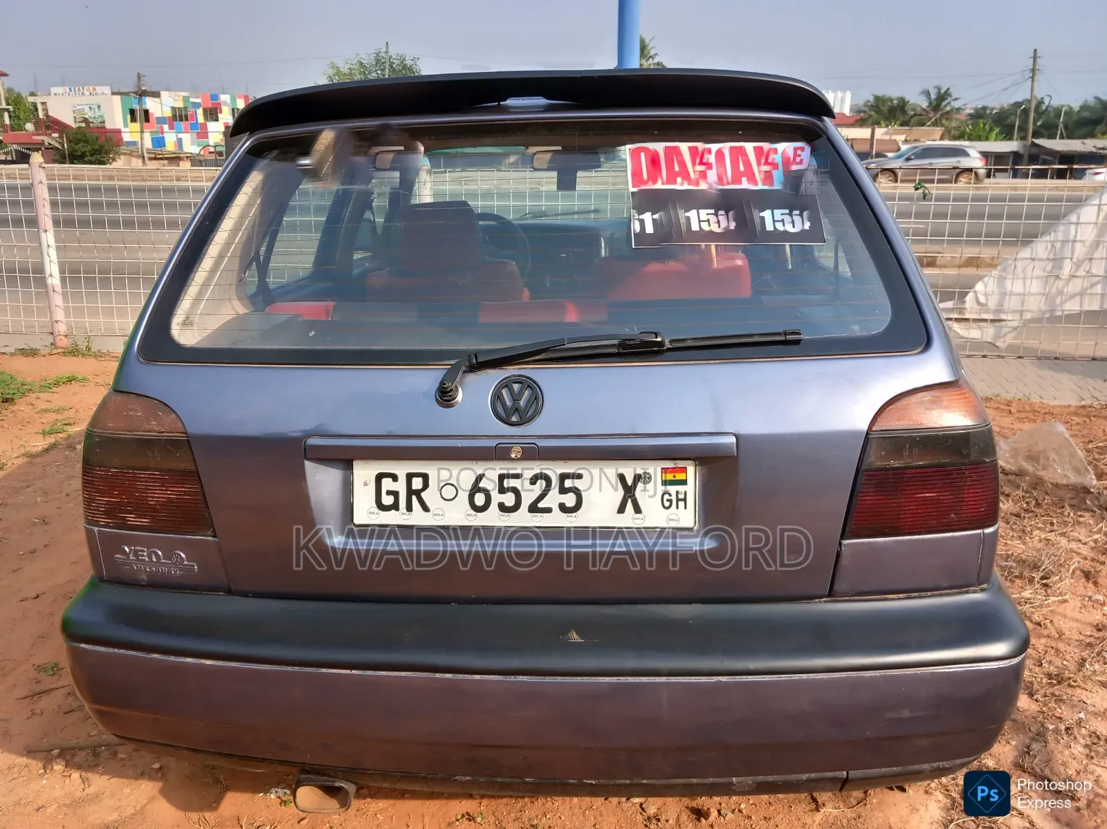 Volkswagen Golf 1.6 2001 Black in Accra Metropolitan - Cars, Kwadwo ...