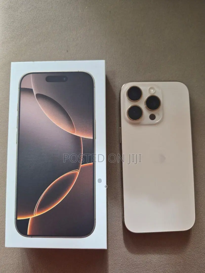 Apple iPhone 16 Pro Max 512 GB Gold in Accra Metropolitan - Mobile ...
