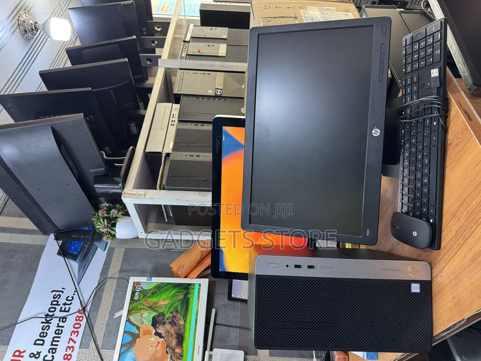 Desktop Computer HP 200 G4 16GB Intel Core I7 SSD 256GB in Achimota ...
