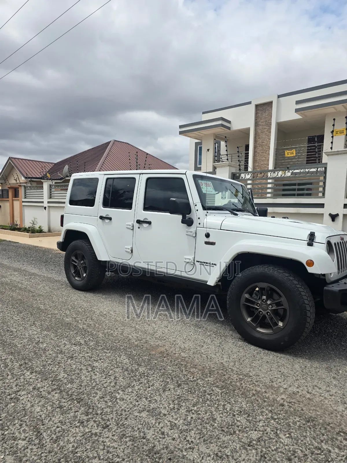 Jeep Wrangler Sahara 4x4 2017 White in Lapaz - Cars, Mama | Jiji.com.gh