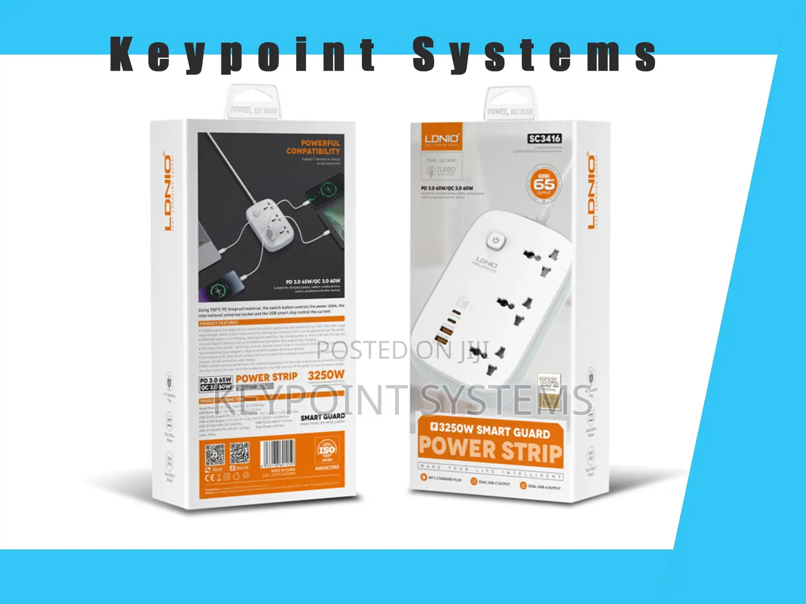 3 Ac Outlets 4 Usb Power Strip Sc3416 in Spintex - Accessories for ...