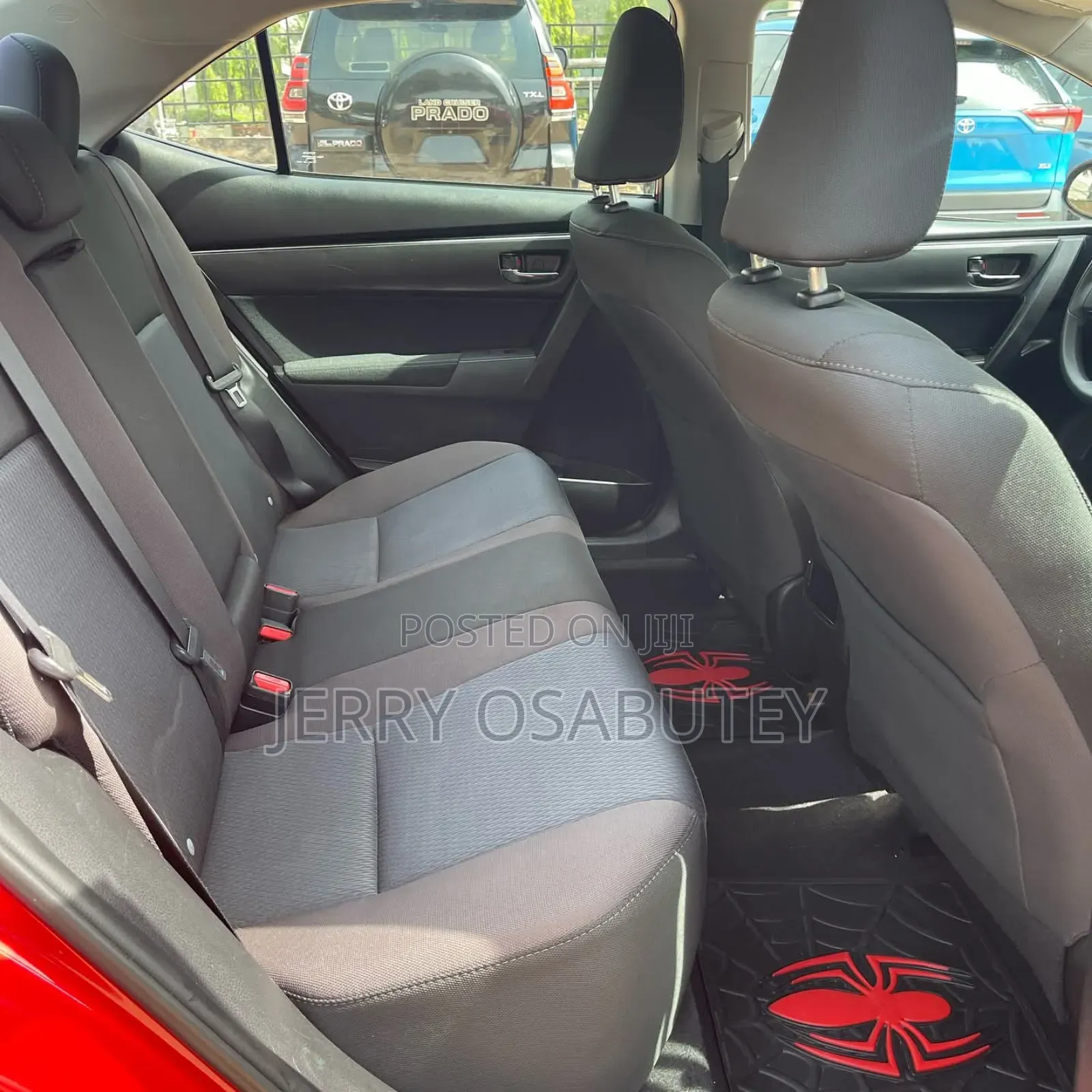 Toyota Corolla LE 4dr Sedan (1.8L 4cyl CVT) 2017 Red in Accra ...