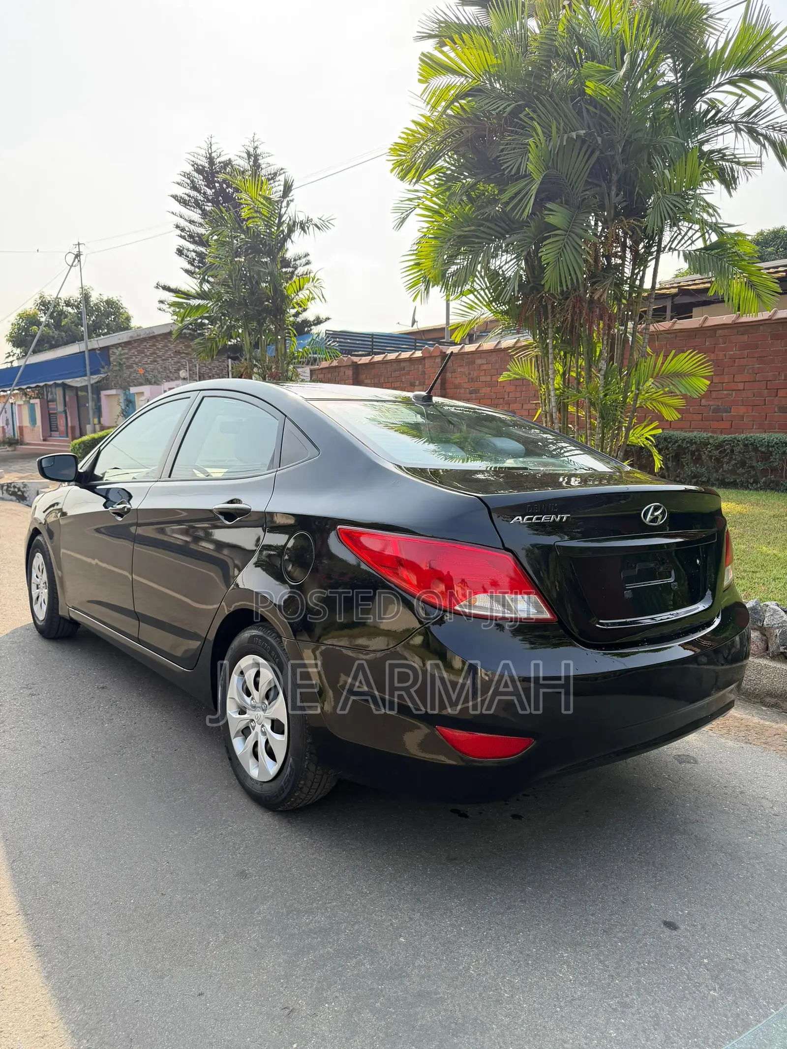 Hyundai Accent SE Sedan 2016 Black in Accra Metropolitan - Cars, Joe ...