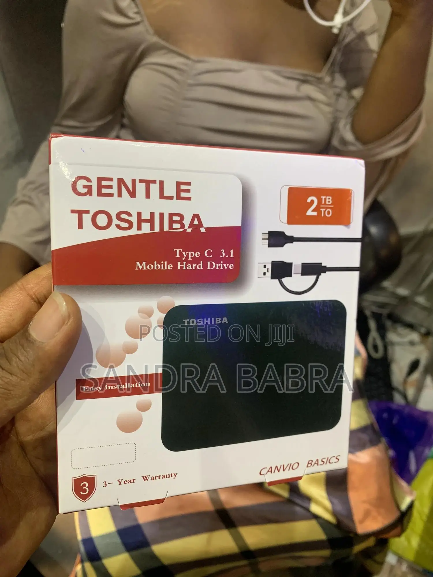 2tb External Gentle Toshiba With Better Performance in Circle ...